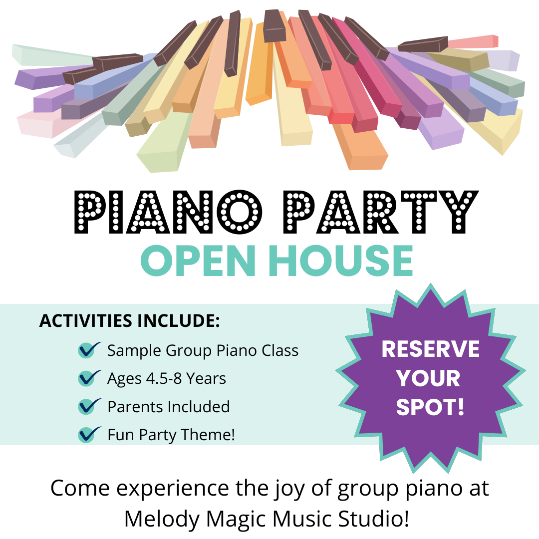 Piano Party: Get a sneak peek at Group Piano Classes at Melody Magic